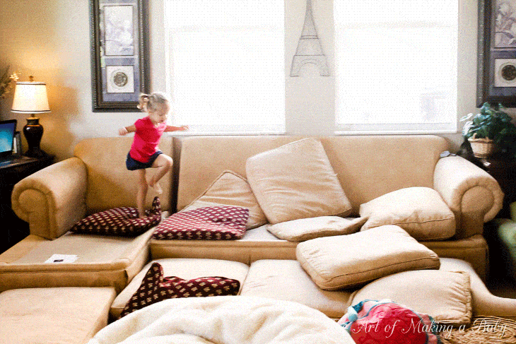 Couch Jumping- Week 1 of 52 Weeks of Experiences • EVERY AVENUE LIFE