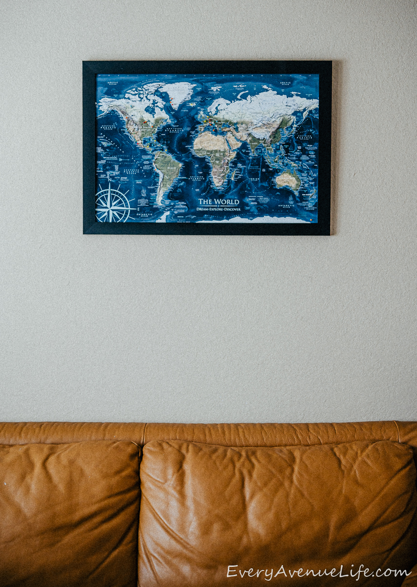 Check Out These Cute Travel Maps With Push Pins